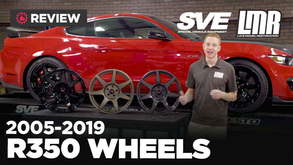 SVE Mustang R350 Wheel - 19x10 - Liquid Graphite (05-22)