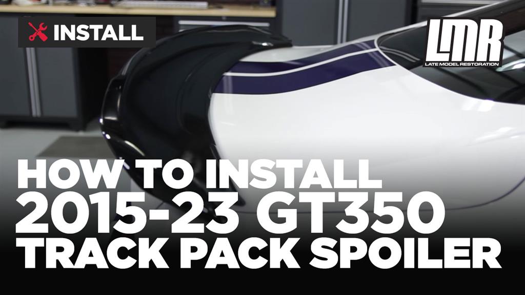 Ford Performance Mustang GT350 Track Pack Spoiler (15-23)
