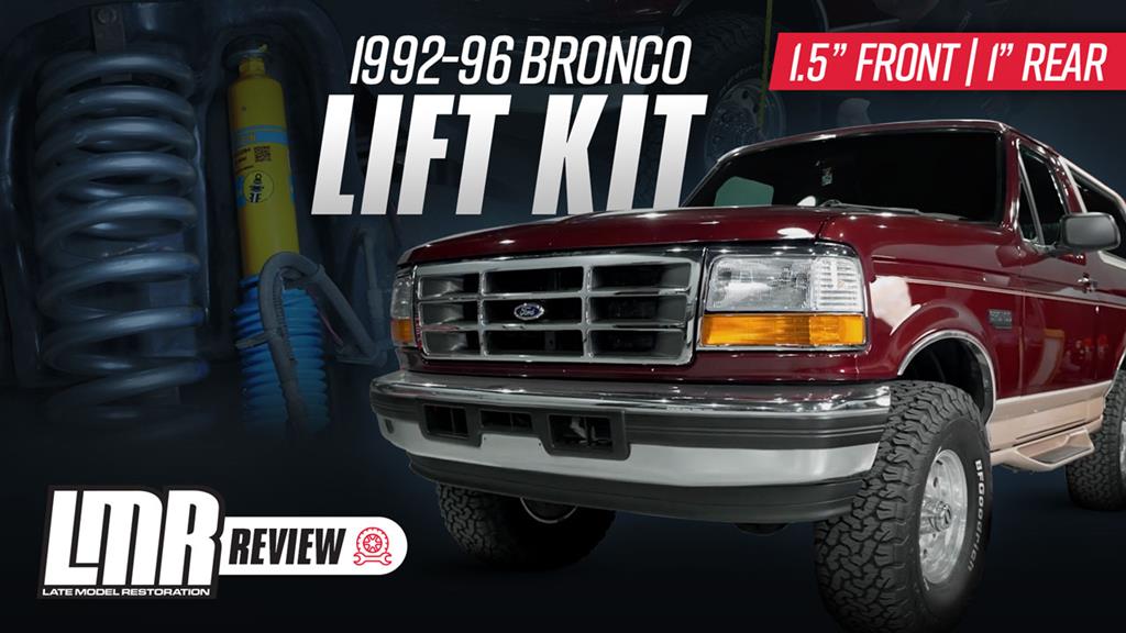 Leveling Kit For 1975 Bronco