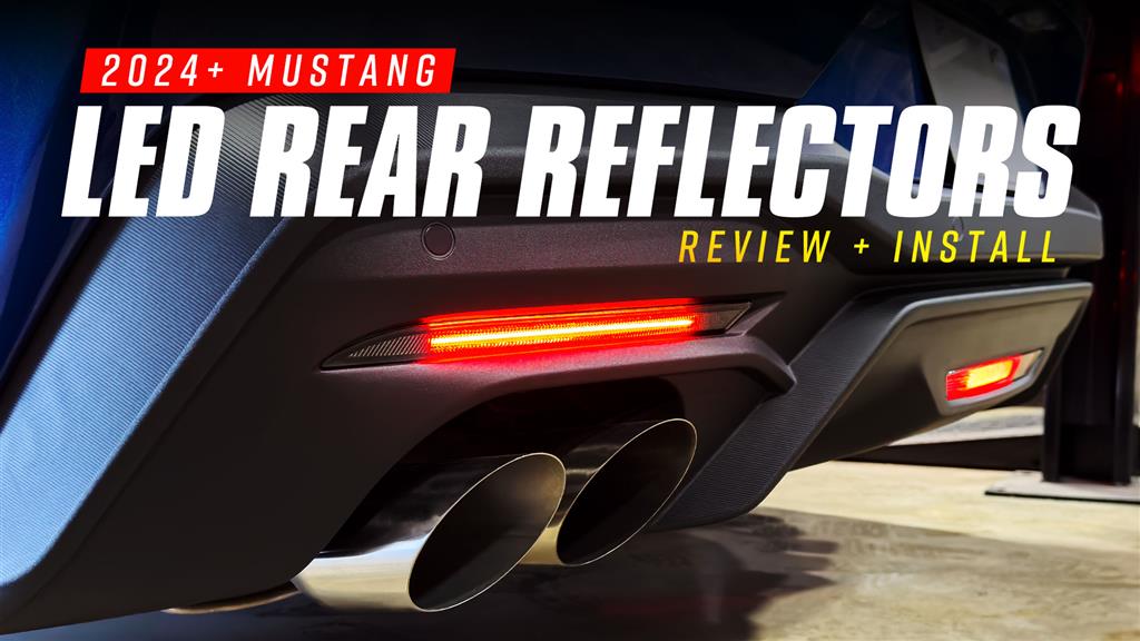 Form Lighting Mustang LED Rear Reflectors - Smoked (24-26) FL0095