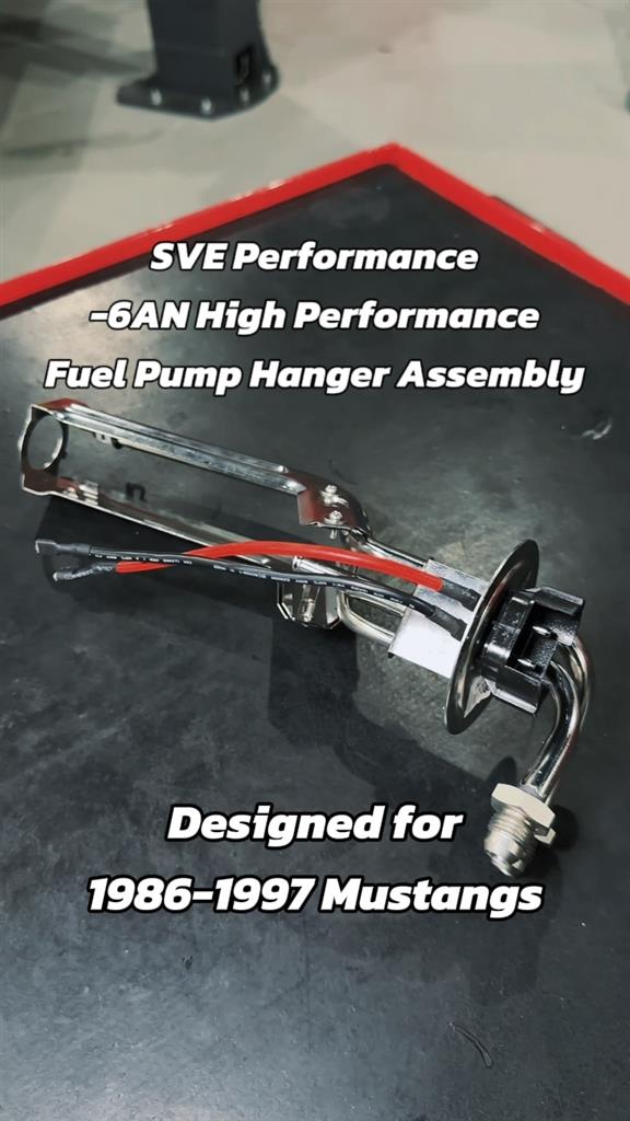 SVE Mustang -6AN High Performance Fuel Pump Hanger Assembly (86-97)
