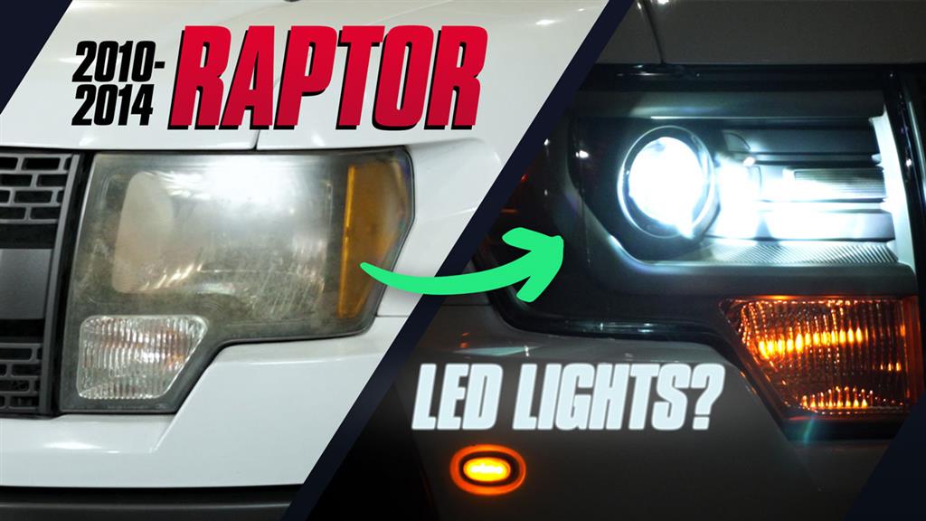 RMS Lighting F-150 Raptor D3S LED Headlight Bulb Pair (13-14)