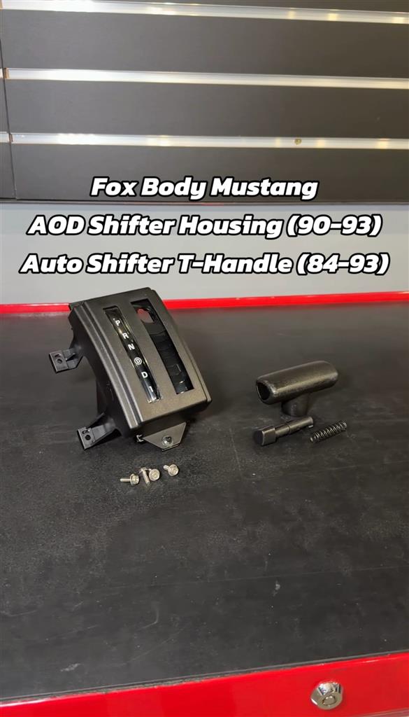 Mustang AOD Shifter Housing & T-Handle Kit (90-93) 5.0